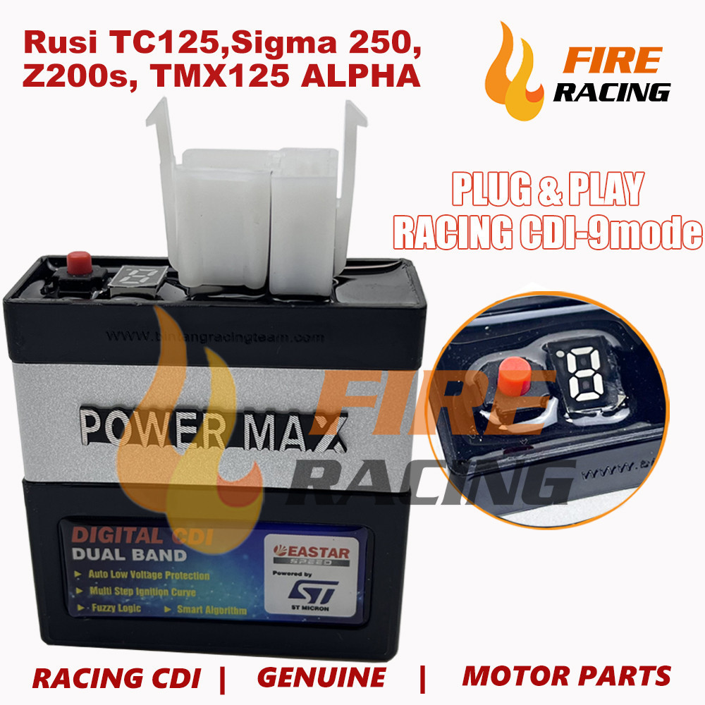 (6 PINS)Racing CDI(DC) for KRY 125/150/200 Rusi TC125,Sigma 250, Z200s ...