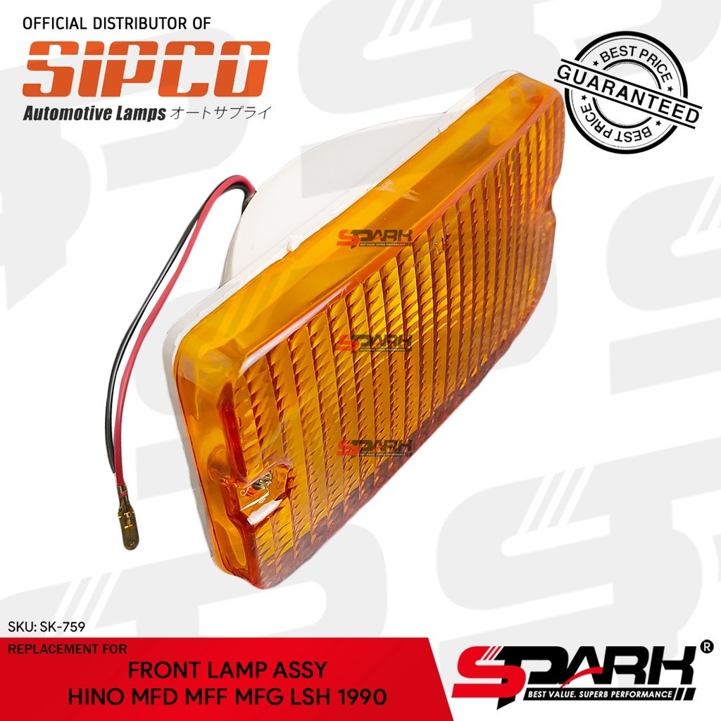 Hino MFD MFF MFG Hino LSH Hino Truck 1990 - 1993 Front Lamp Front ...