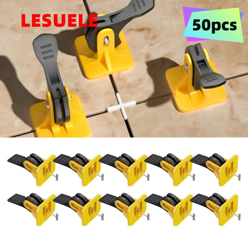50 PCs new press brick leveling machine tile positioner tile floor tile ...