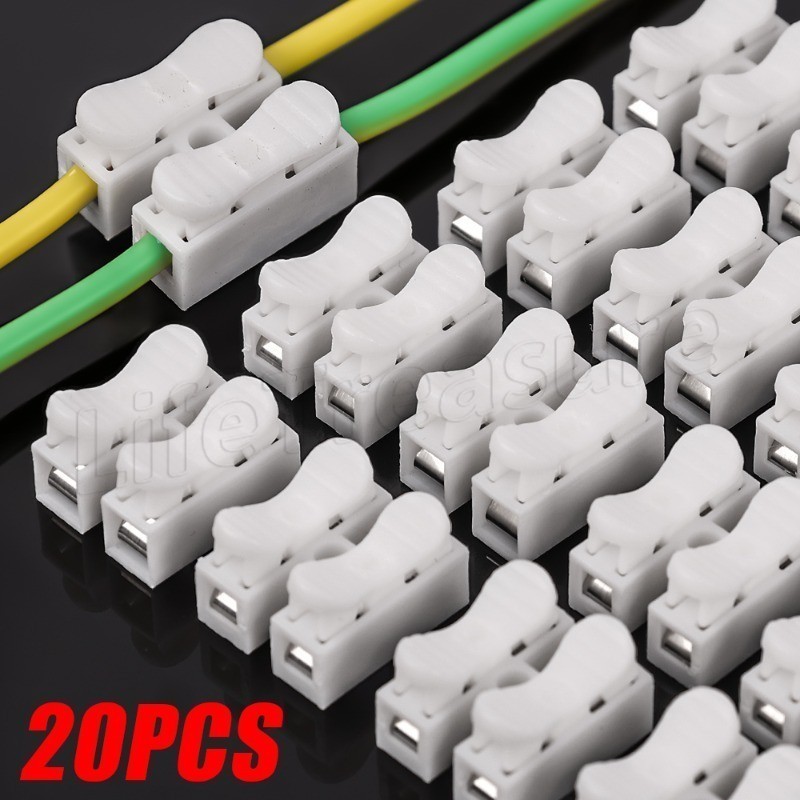 20PCS Quick Connecting Terminal - Home Wire Connectors - Pins ...