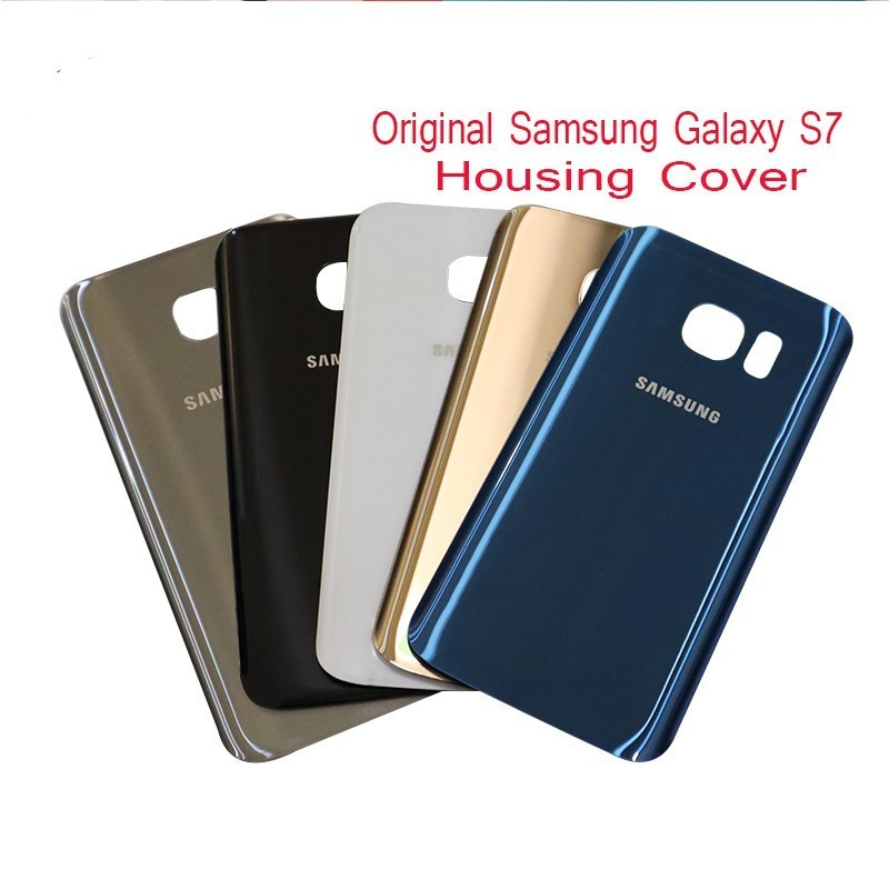 Samsung Galaxy S7 edge rear housing Cover Case glass back battery cover ...