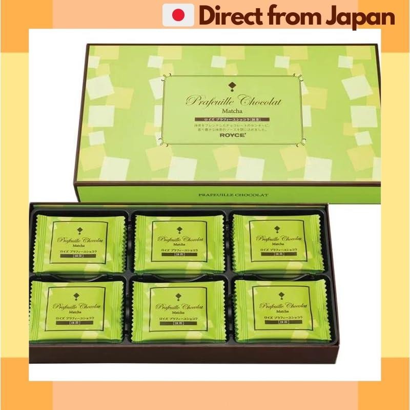 ROYCE' PLAFFEULE CHOCOLATE Matcha green tea 30pcs. [Japan Shipped ...