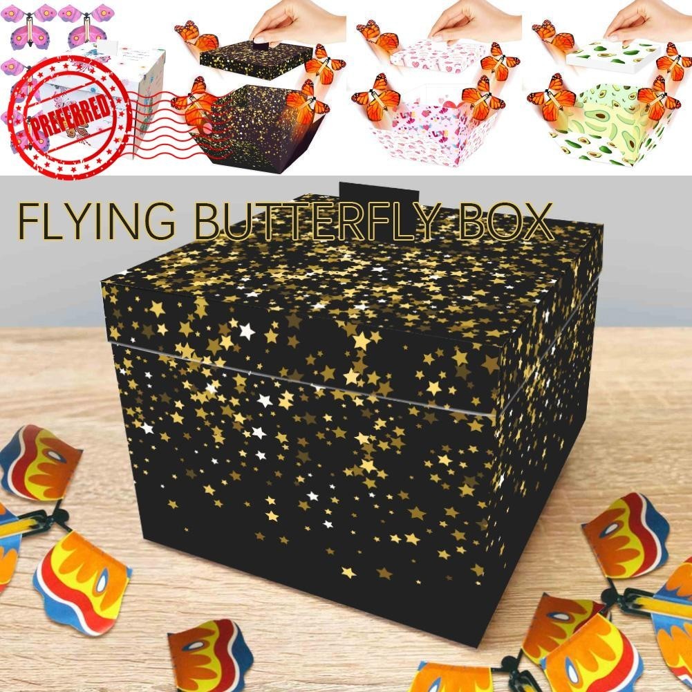 Surprise Gift Explosion Box Happy Birthday Surprise Surprise Flying ...
