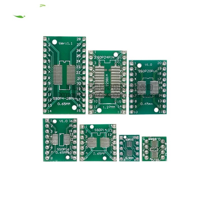 SMD to direct plug PCB board SOP/MSOP/SSOP/TSSOP to DIP adapter ♣ board ...