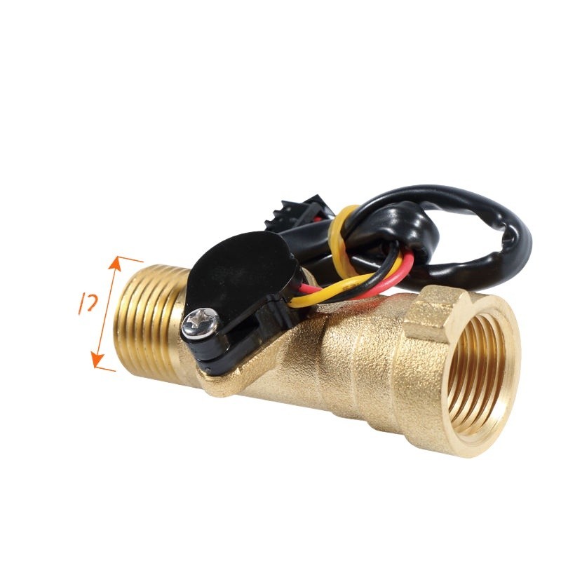 All Copper Water Flow Sensor Hall Sensor Water Heater Flow Switch