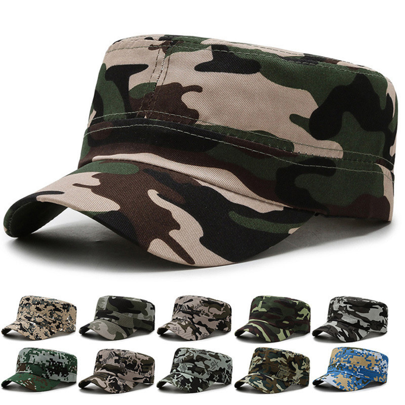 Training Student Camouflage Cap Man Cap Custom Embroidered Printed ...