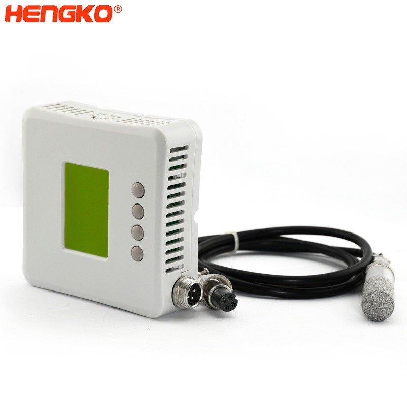 RS485 temperature and humidity sensor with lcd display transmitter for ...