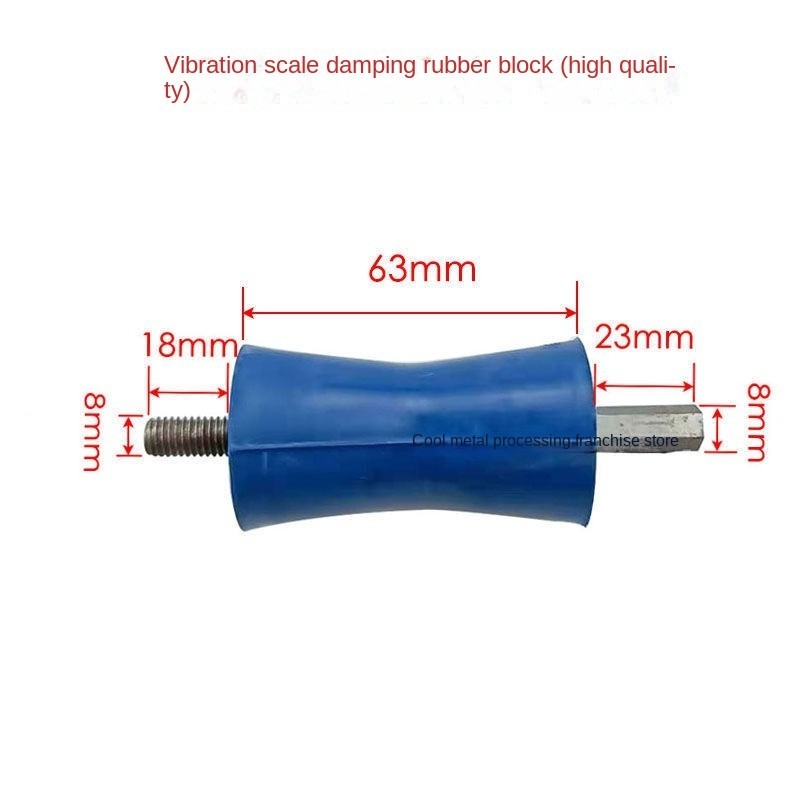 Customized Applicable to Concrete Vibration Ruler Damping Rubber Block ...