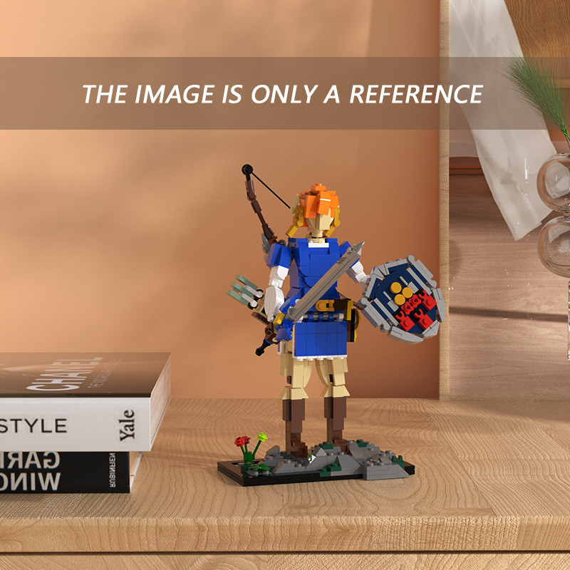 Buildmoc Game character Zelda Link Building Blocks Children's ...