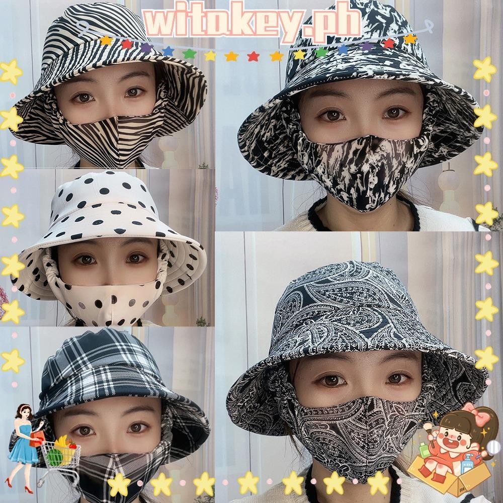 WITAKEY Agricultural Work Hat, With Bucket Hat Tea Picking Cap, Fashion Wide Brim Dust Hat ...