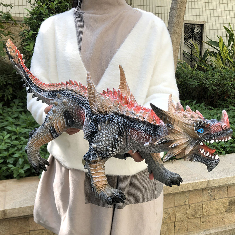 Children Dinosaur Toys Large Size Soft Rubber Tyrannosaurus Rex Call ...