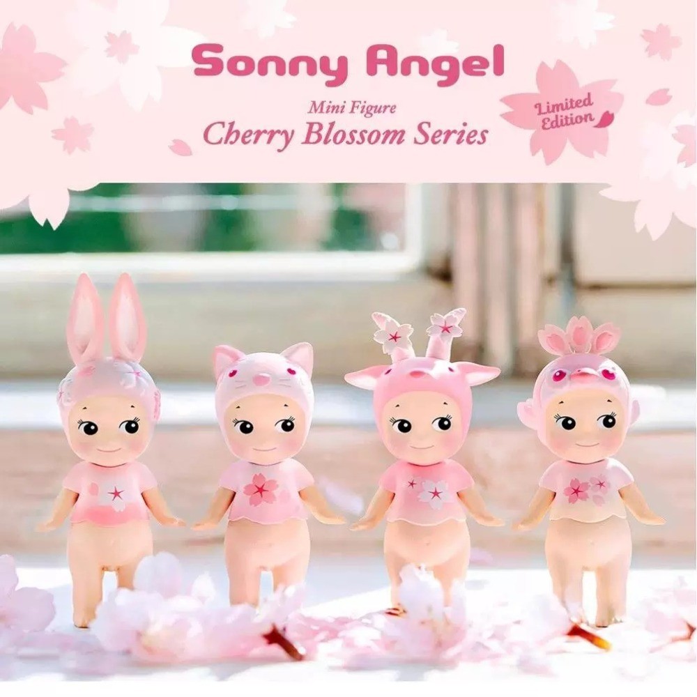 Sonny Angel Cherry Blossom Series Mini figures Headgear Series Cute ...