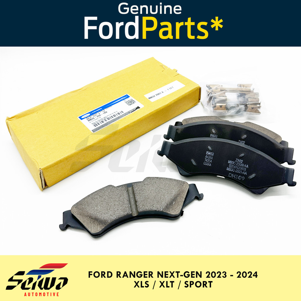 [NEXT-GEN 2023 - 2024][XLS/XLT/SPORT] Ford Ranger Brake Pads FRONT ...