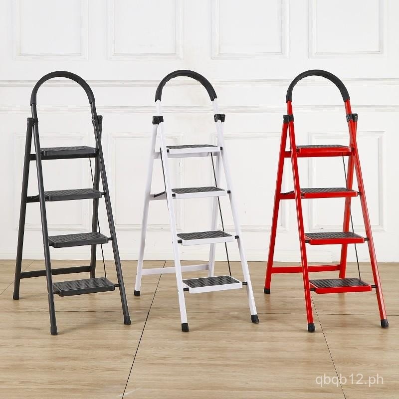Household Ladder Folding Stair Thick and Portable Multi-Function Stair ...