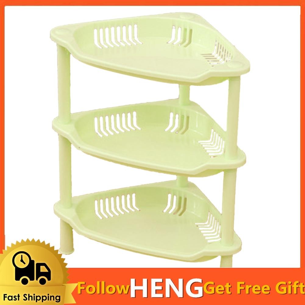 Hengyus Bathroom Stand 3 Layers PP Shelf Land Installation Standing ...