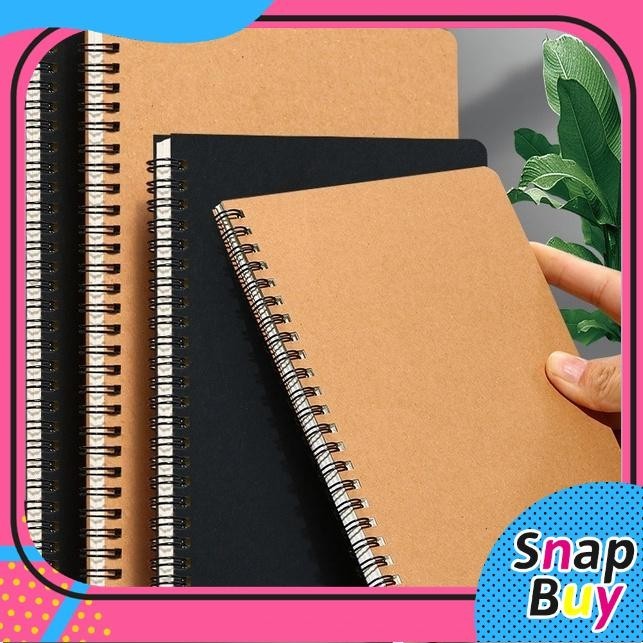 A5/B5 Steno Notebook Spring Notepad 60Sheets Office School Supplies ...