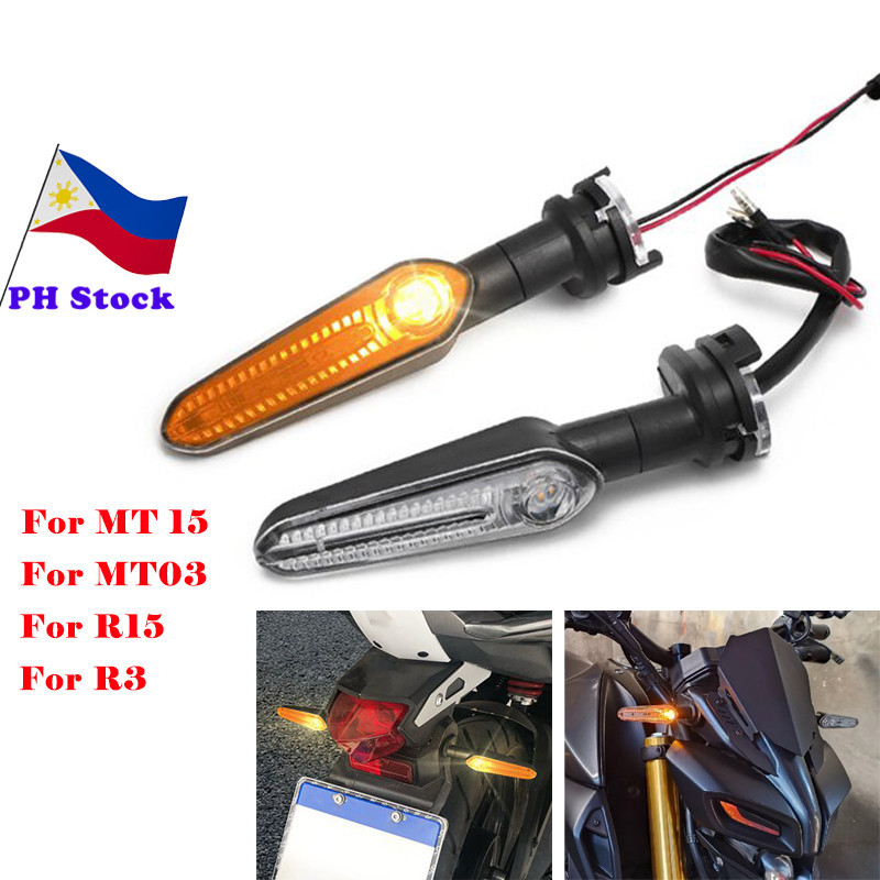 REYGEAKT Led Turn Signal Light For Mt03 Mt07 Mt15 Mt 15 M-Slaz 150 R3 ...