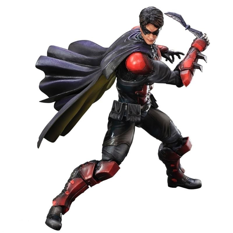 BATMAN:ARKHAM ORIGINS PLAY ARTS Kai Robin (PVC Painted Action Figure ...
