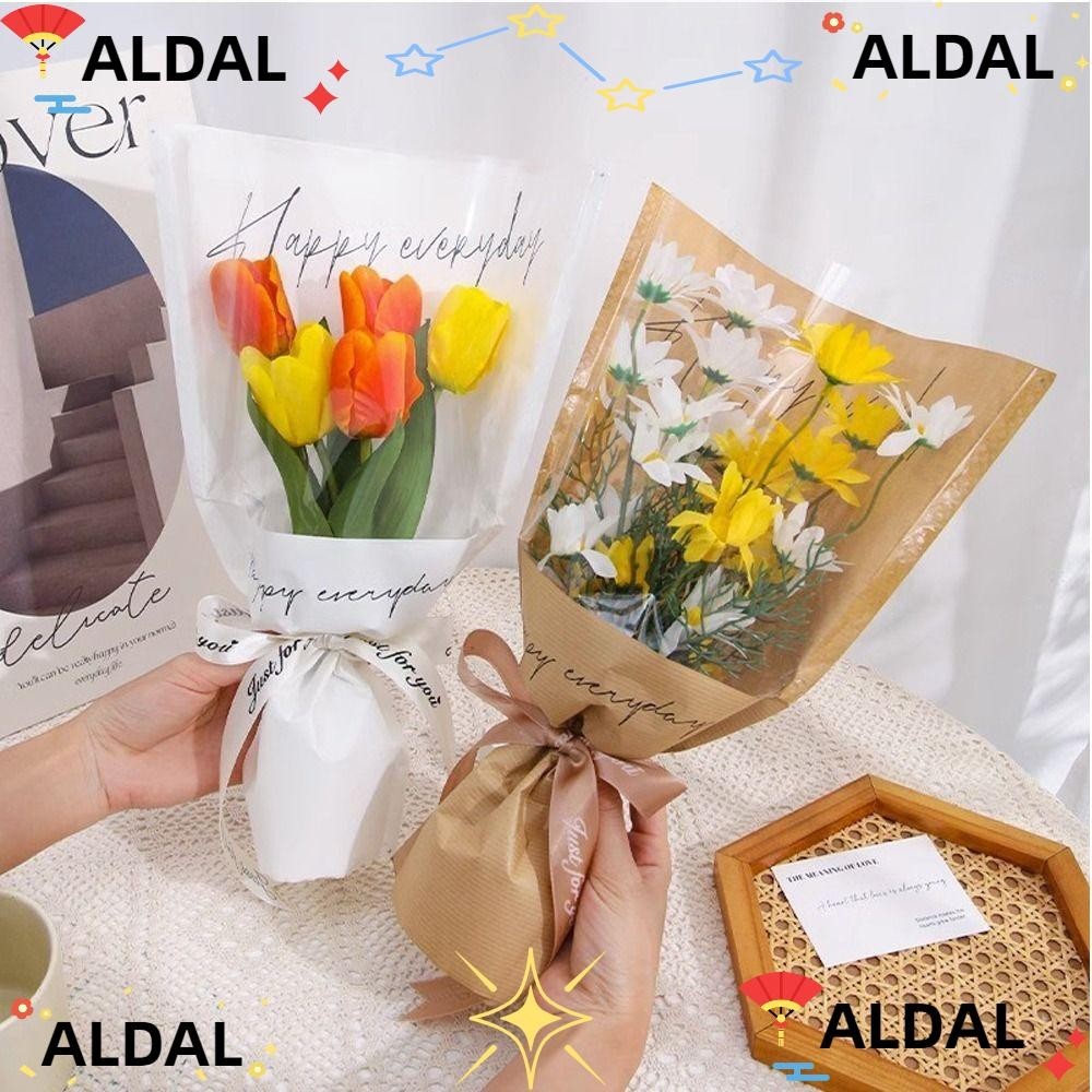 ALDAL 20/30PCS Rose Packing Sleeve Bag, Plastic Single Rose Bouquet ...
