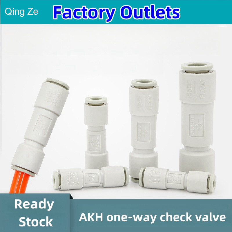 Smc Type AKH One-Way Check-Back Direct Tube Type Check Valve Air Check Valve Joint 4/6/8/10/12mm ...