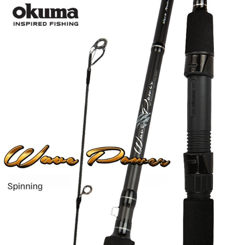 OKUMA Wave Power spinning jigging rod (WPS702/802/902) | Shopee Philippines
