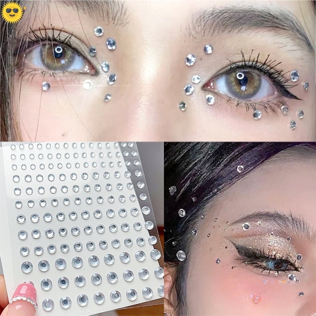 Fairy Tear 3D Crystal Tattoo Sticker At The Eyes Ins Face Decoration ...