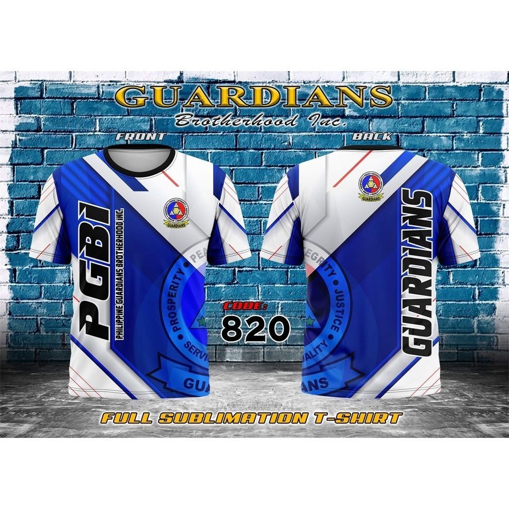 [2024 HOT SALE] PGBI GUARDIANS TSHIRT Fully Sublimated Shirt Brand New ...