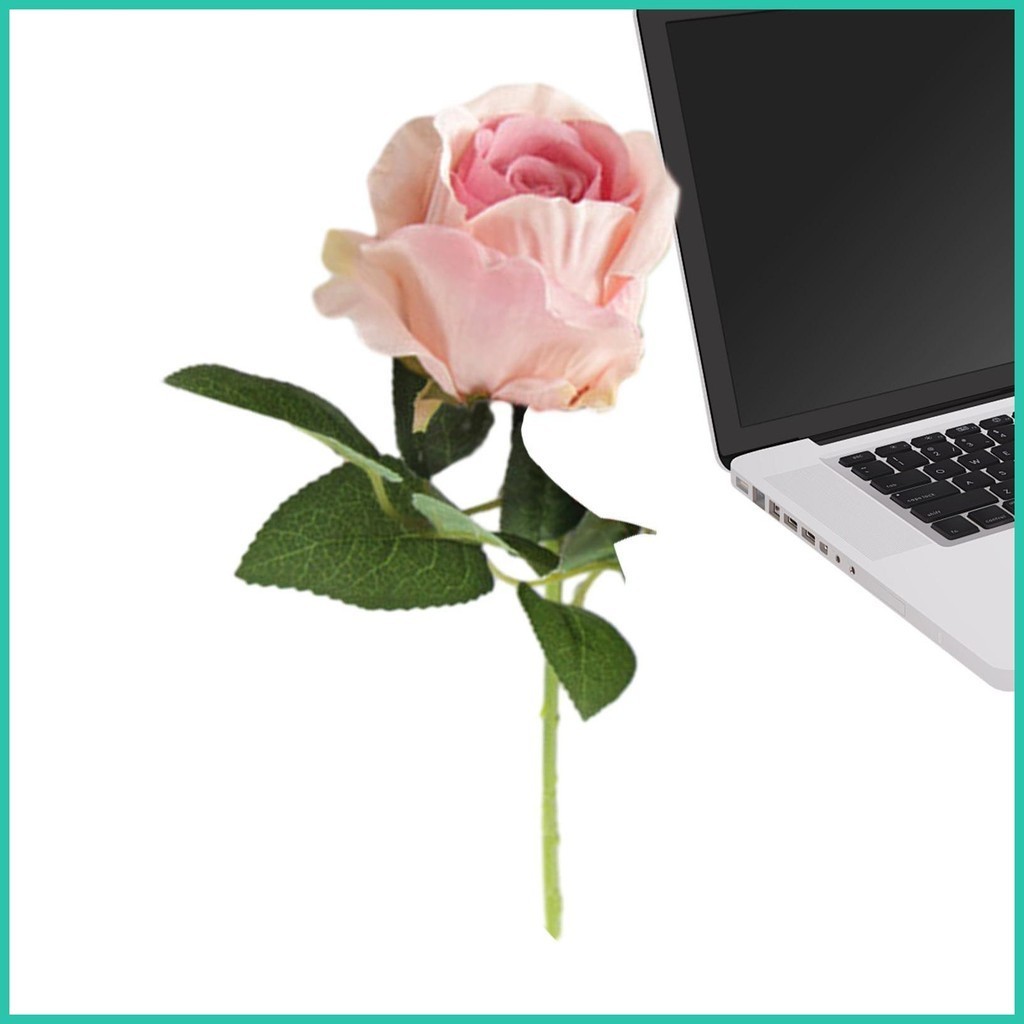 Single Roses Artificial Flowers Simulation Fake Artificial Rose ...