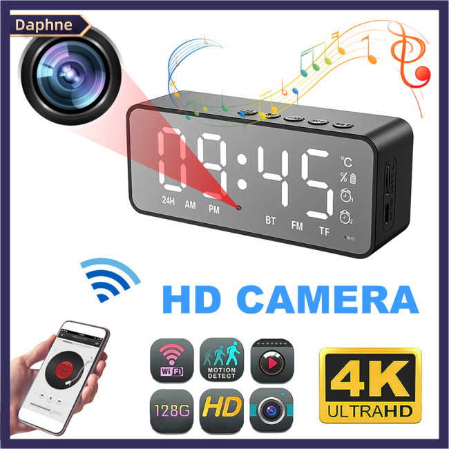 Daphne Hidden Camera Clock Home Safety Live Streaming Camera WIFI ...
