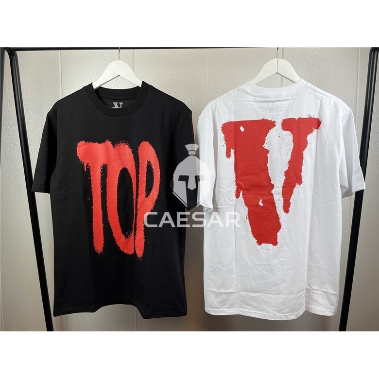 VLONE's New Casual Pure Cotton Print with Inkjet Graffiti Around The ...