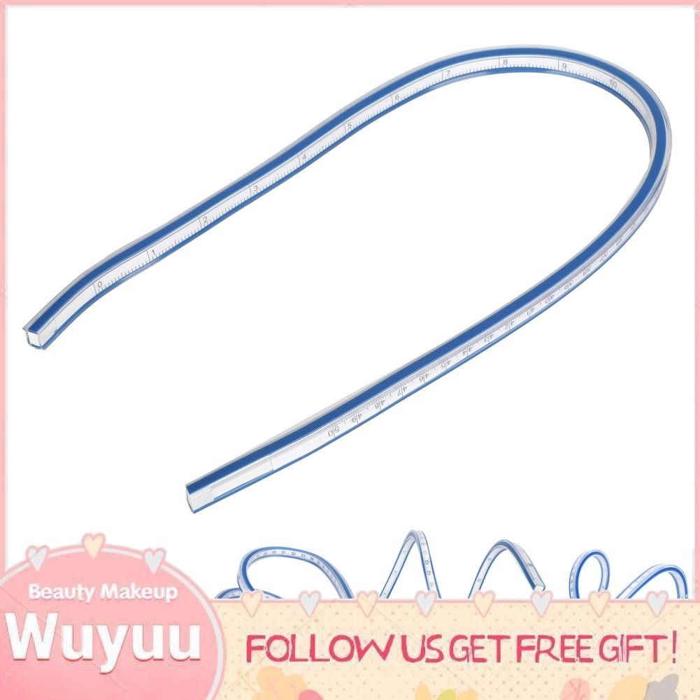 Wuyuu Flexible Tracing Ruler Curve Plastic Scale Soft Measuring Tool ...