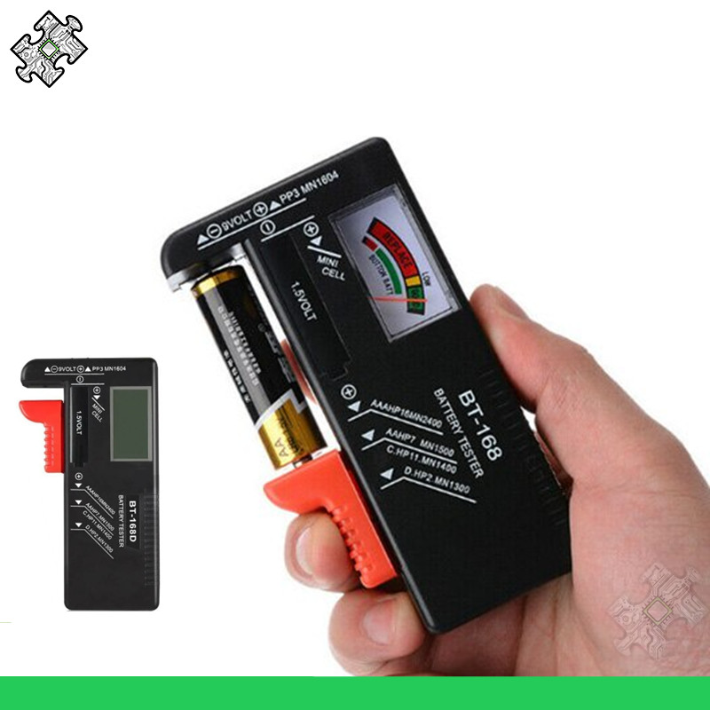 ENGLAB★Digital Battery Capacity Tester, 1.5V 9V AAA AA Button Cell ...