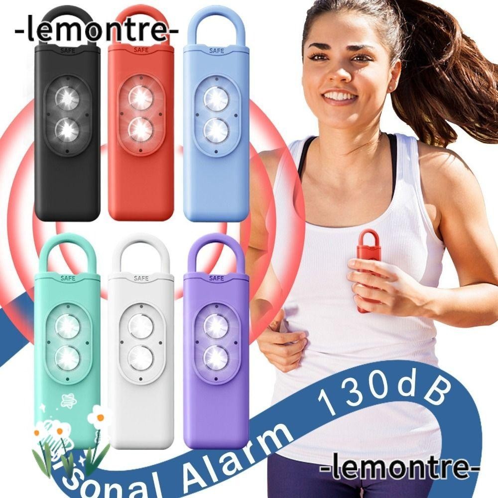 LEMONTRE Siren, LED Light Portable Safety Alarm Siren, with 130dB SOS ...