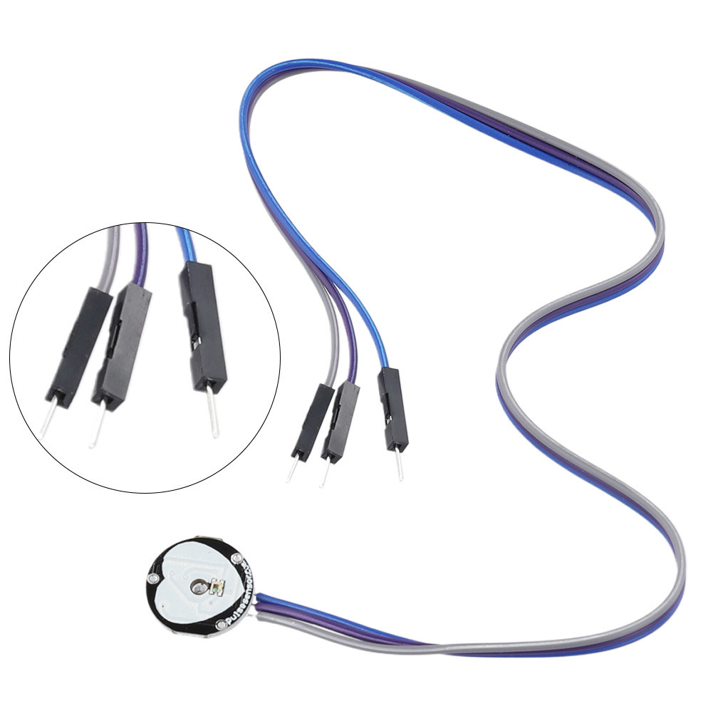 Pulsesensor 3-5V Heart Rate Pulse Sensor Module Pulse Sensor for ...
