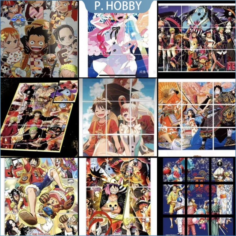 One Piece Puzzle Jiugongge Puzzle Flash Card One Piece Puzzle Right ...