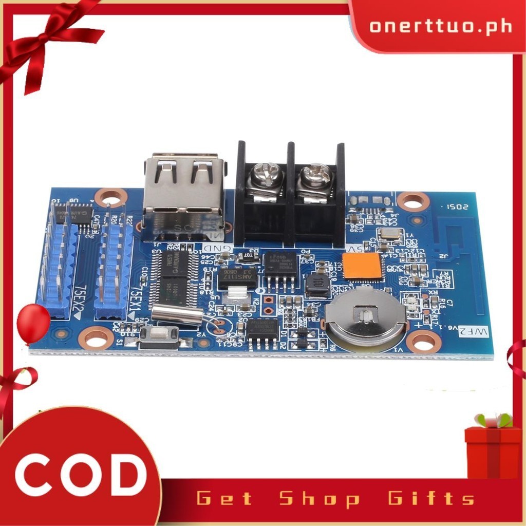 HD-WF2 Asynchronous 768Wx64H Pixels 2XHUB75 RGB Small LED Display ...