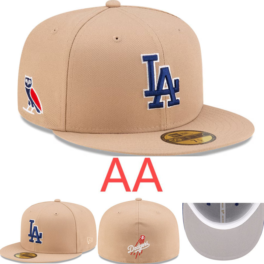 MLB Los Angeles Dodgers High-quality Fully Enclosed Flat Brimmed Hat ...