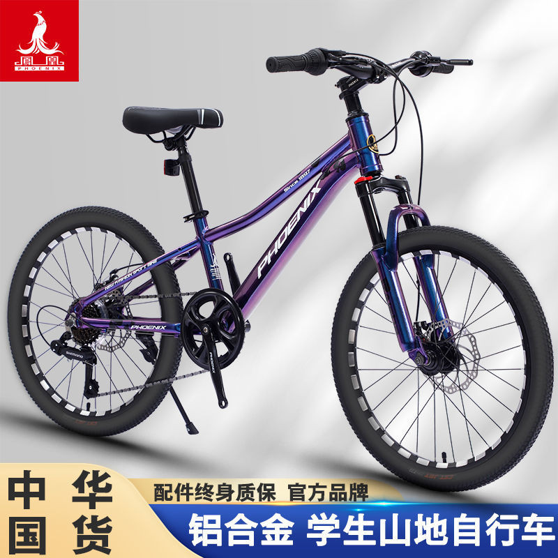 Phoenix Aluminum Alloy Male Student Mountain Bike8-16Year-Old Big Kids ...