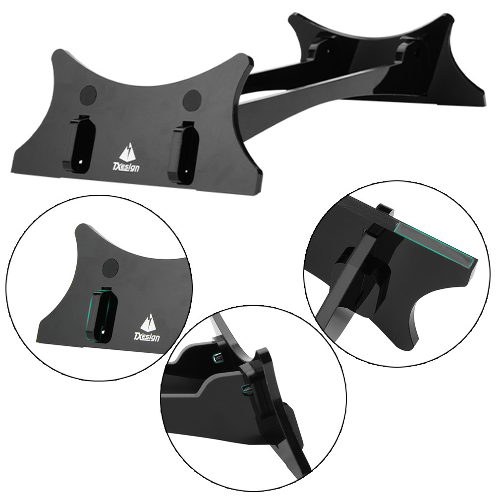 Speaker Mount Base Holder Acrylic Desk Display Stand Table Stand Holder ...