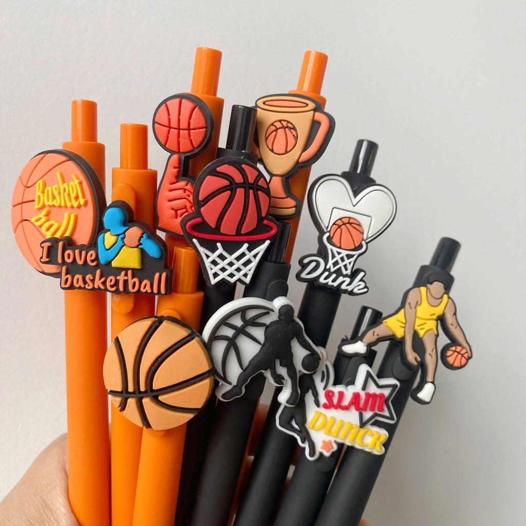 10 Pcs Basketball Pen Sports Gel Pens Basketball Party Favors Sports ...