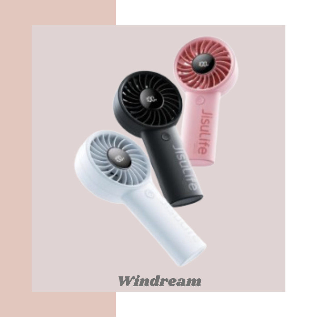 JISULIFE Handheld fan Life 4 (3600 mah and 5000 mah) | Shopee Philippines
