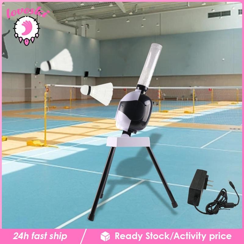 [Lovoski] Automatic Badminton Serve Machine Badminton Tosser Sports ...