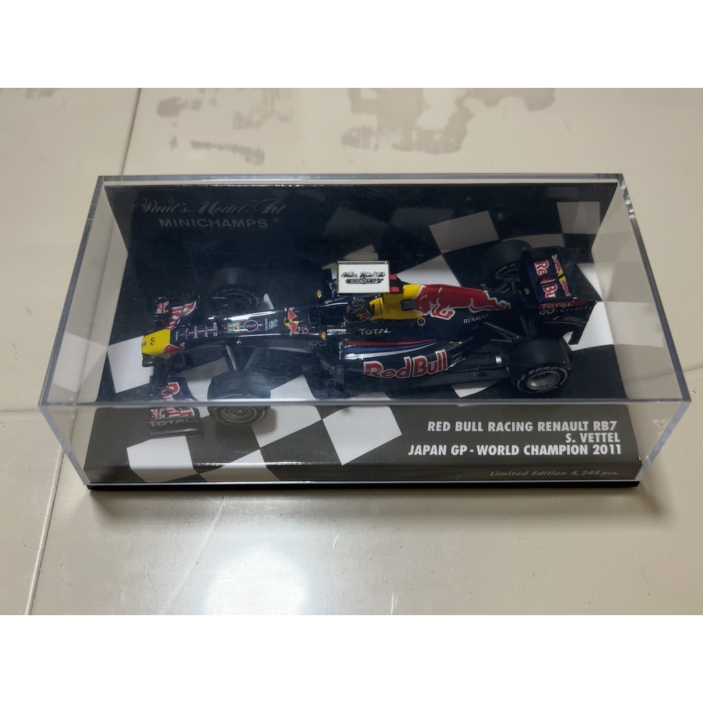 [Ready Stock] Mini Cut F1 Wittel 2011 World Champion Japan Station Red ...