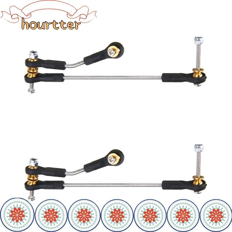 2 Set Steering Link Set Servo Link Rod Steering Linkage for WPL C14 C24 ...