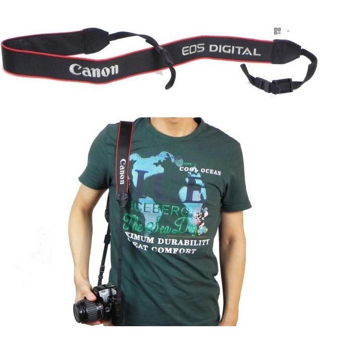 Canon Camera Strap 80D 77D 70D 60D 800D 750D 700D 600D 550D 7D 6D 5D Mark II III IV 1200D 200D ...