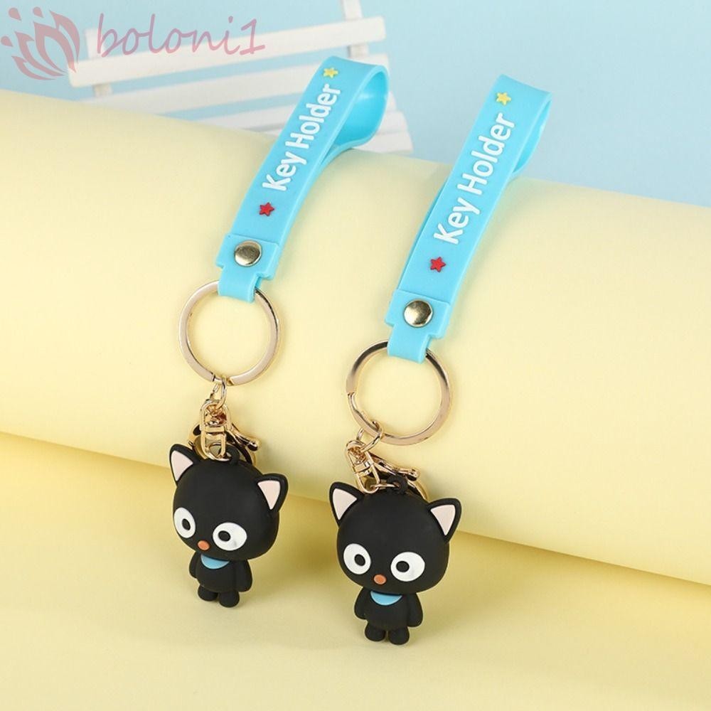 [COD] Chococat Cat Plush Keychain, Chococat Black Cat Plush Chococat ...