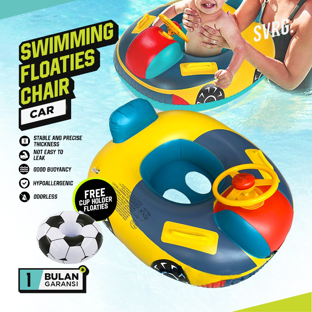 SVRG. Swimming Floaties Chair Car - Swimming Tires - Swimming Buoys ...