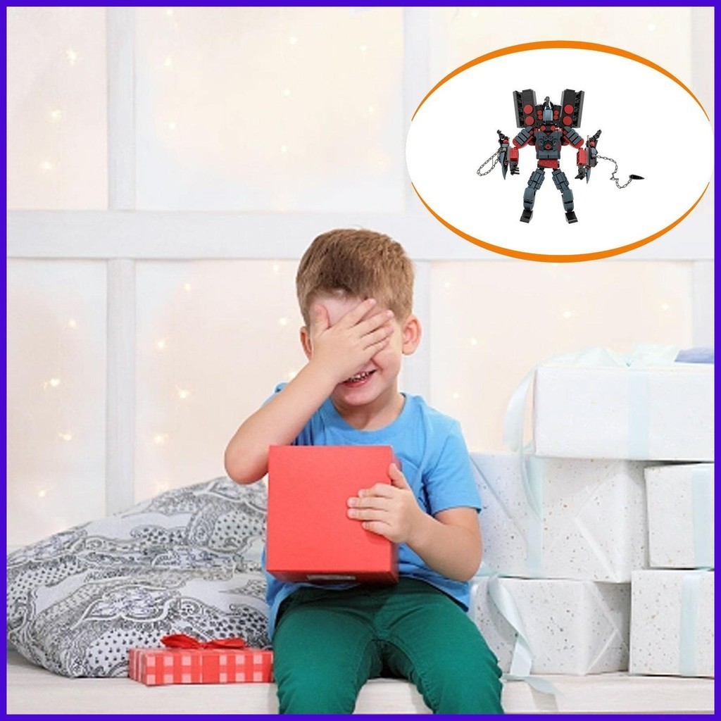 Toilet Building Block Toys Building Bricks Model With Toilet Man Figure ...