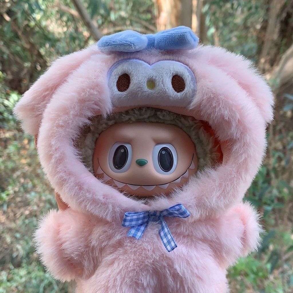Labubu Pendant Small Clothes labubu Vinyl Doll Baby Clothes Pop Mart ...