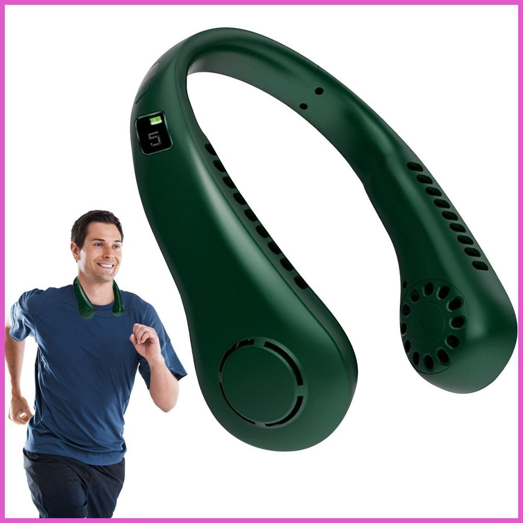 Neck Fans for Women 5 Speed Around The Neck Cooling Fans Rechargeable ...